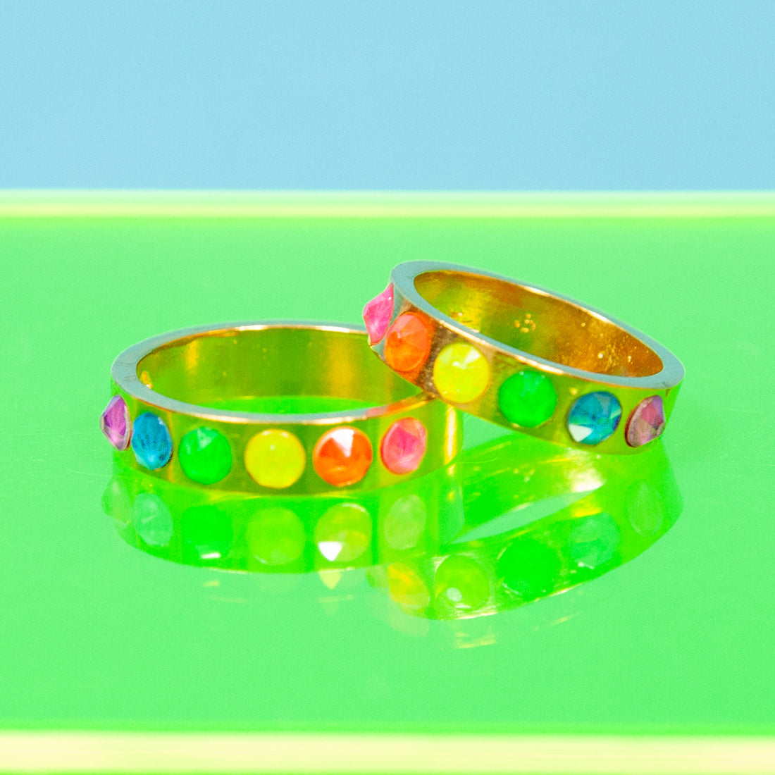Neon Lights Ring Set – VidaKush