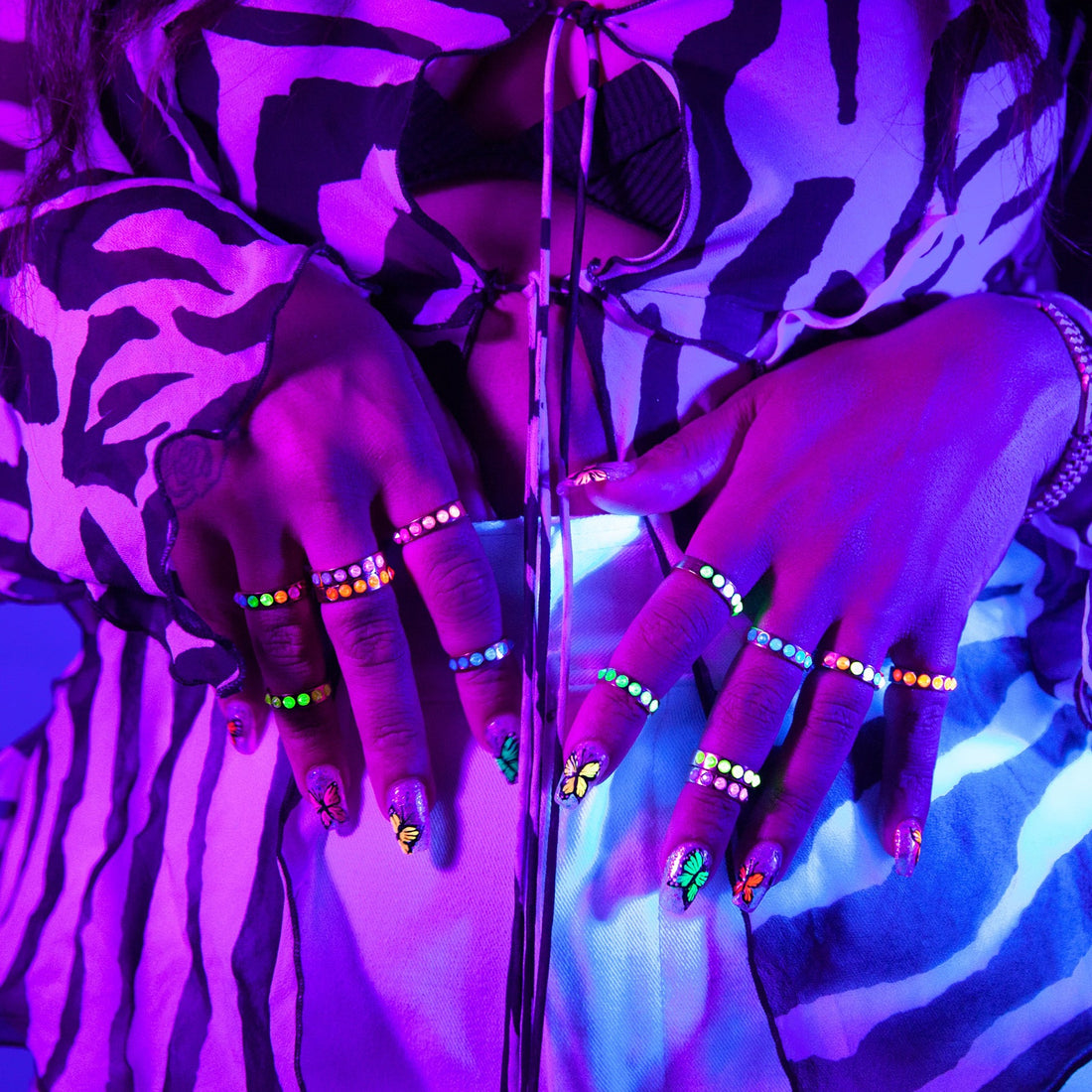 Neon Lights Ring Set – VidaKush