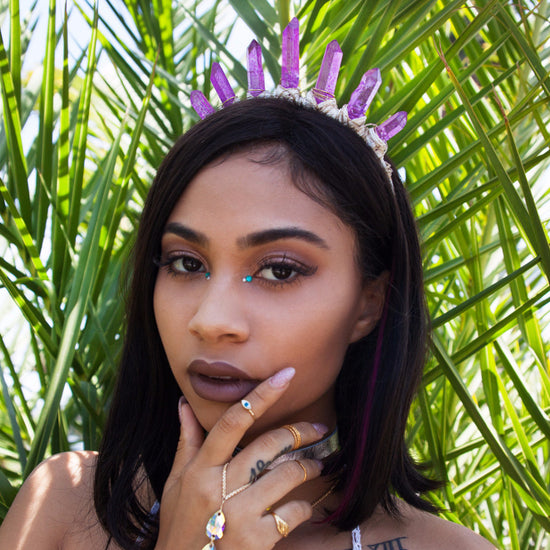 Pink Peyote Crown – VidaKush
