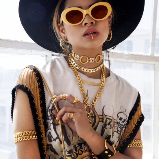 Goldie Links Arm Chain – VidaKush