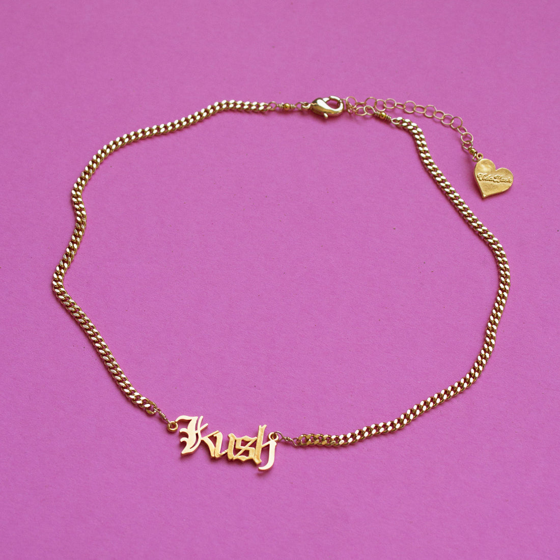 Kush Nameplate Necklace – VidaKush